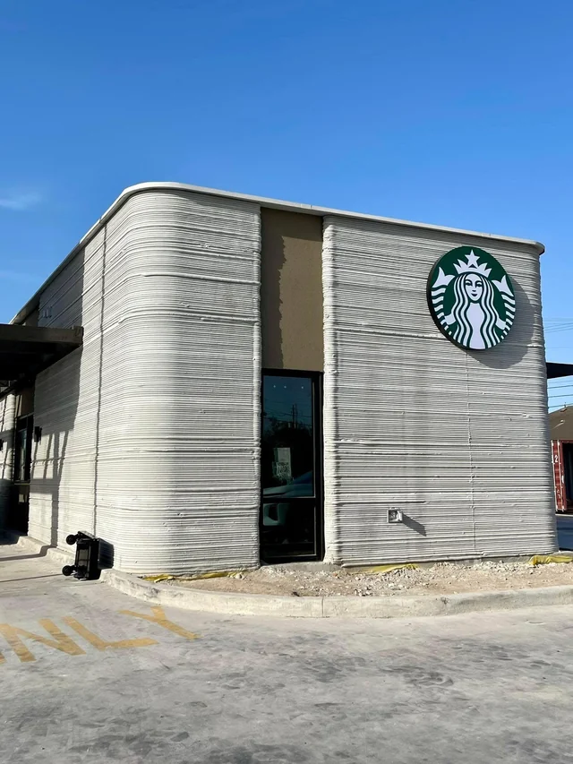 최초의 3D프린팅으로 제작된 스타벅스가 텍사스에 오픈합니다! - TILNOTE