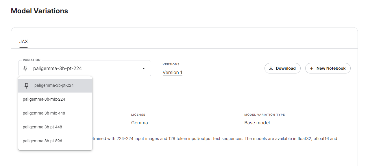 PaliGemma - 구글의 비전 오픈 모델 - TILNOTE