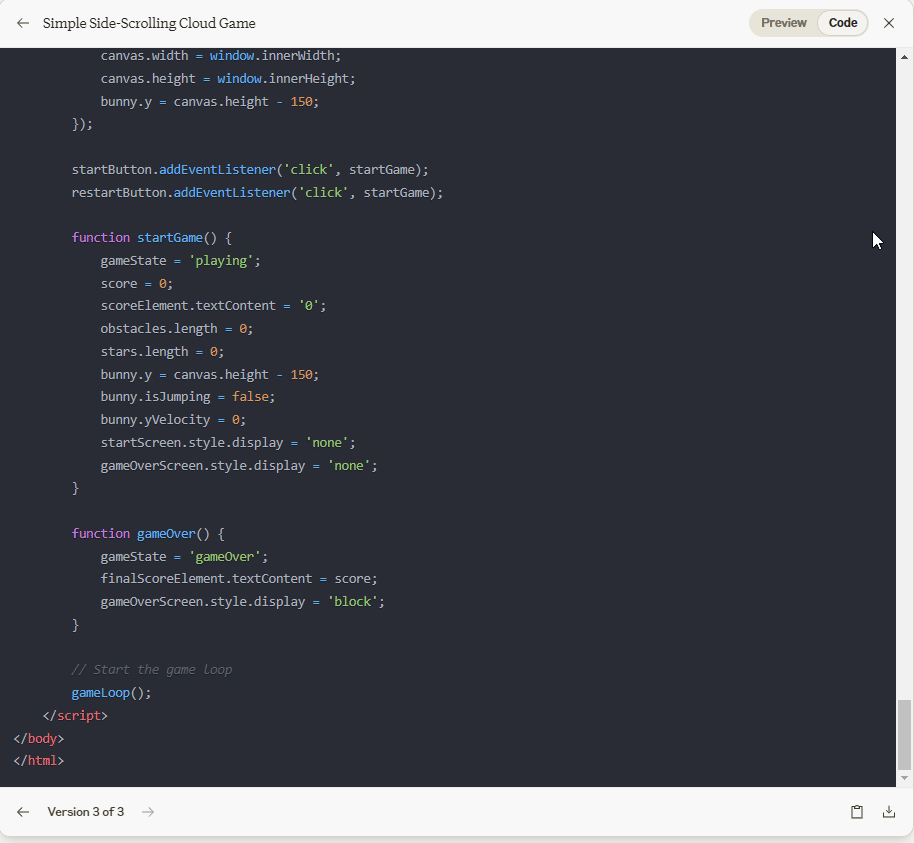 달토끼 점프 게임 실습교안 - TILNOTE