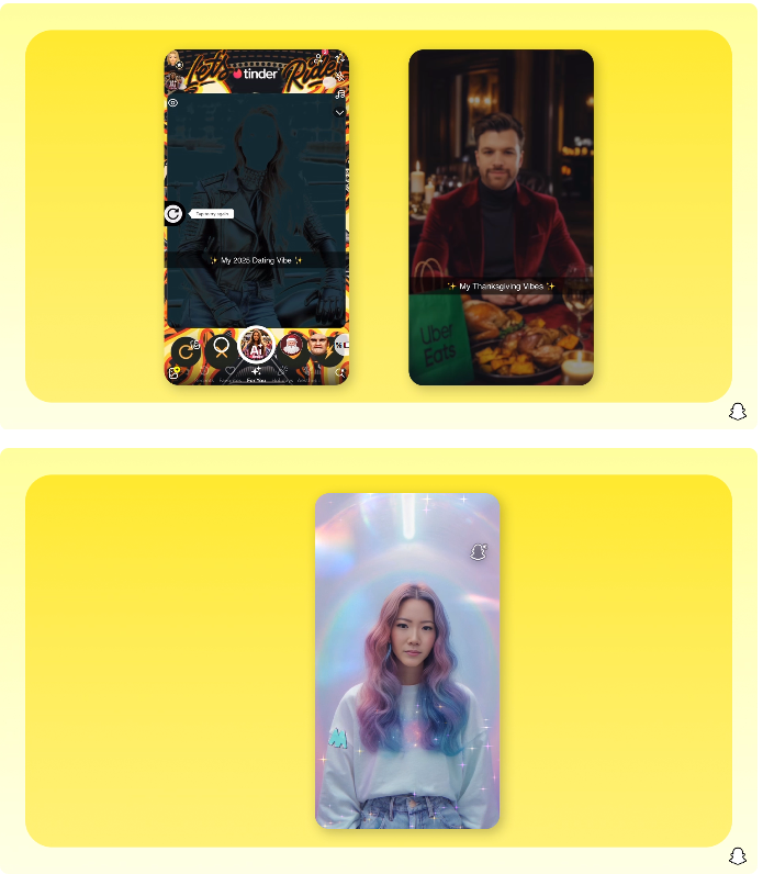 스냅챗, 새로운 광고 포맷 AI 스폰서 렌즈 도입 - 브랜드와 사용자의 만남을 혁신하다 - TILNOTE