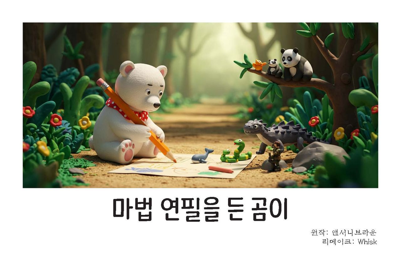 [앤서니 브라운] 마법 연필 (Whisk 실험) - TILNOTE