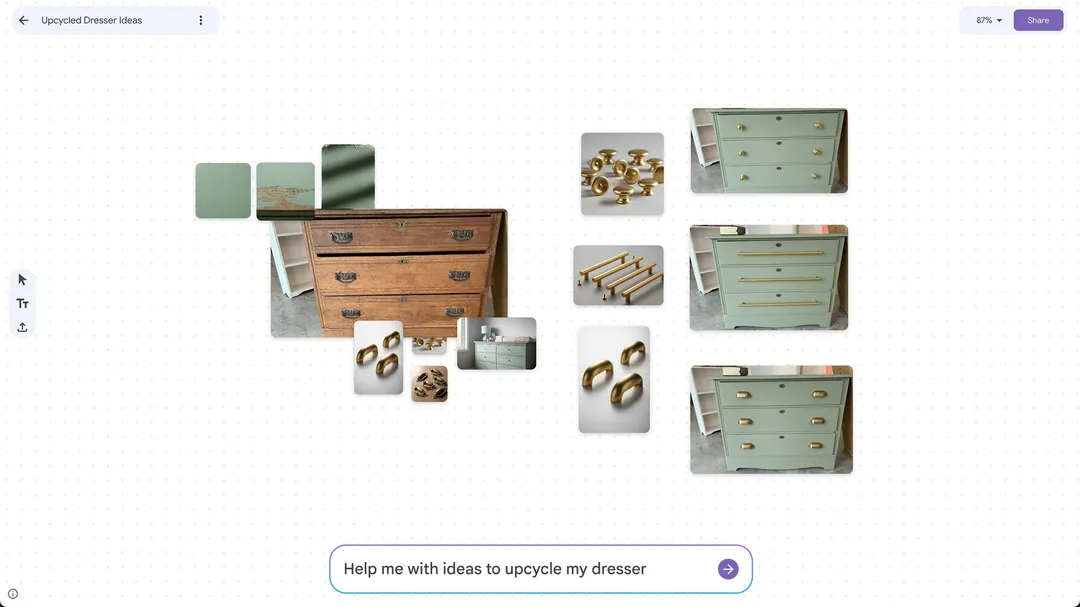 구글 Mixboard: AI로 아이디어를 시각화하고 창의력을 업그레이드하는 새로운 방법 - TILNOTE